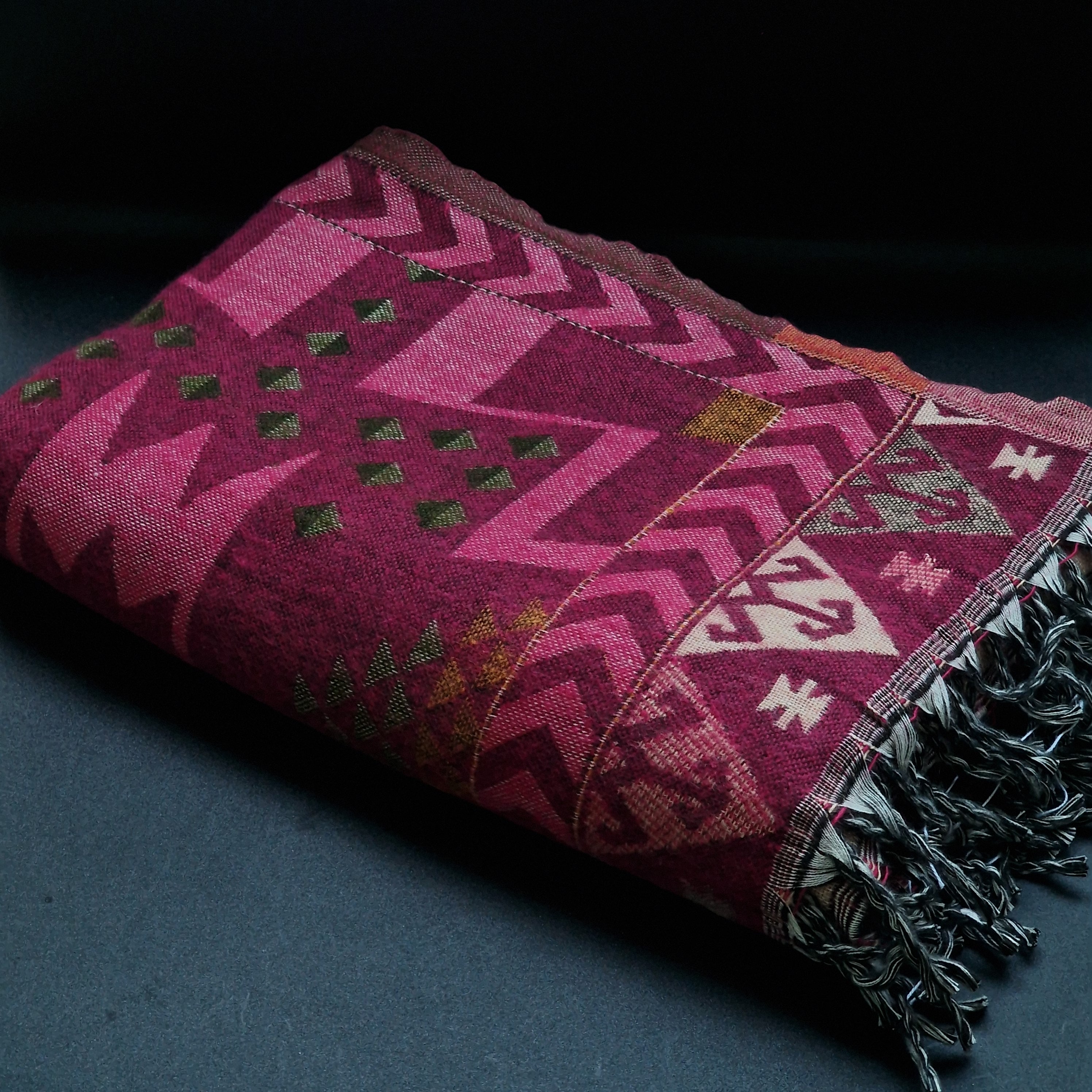 Yak Wool Blend Shawls Collection - Baga Ethnik Living UK