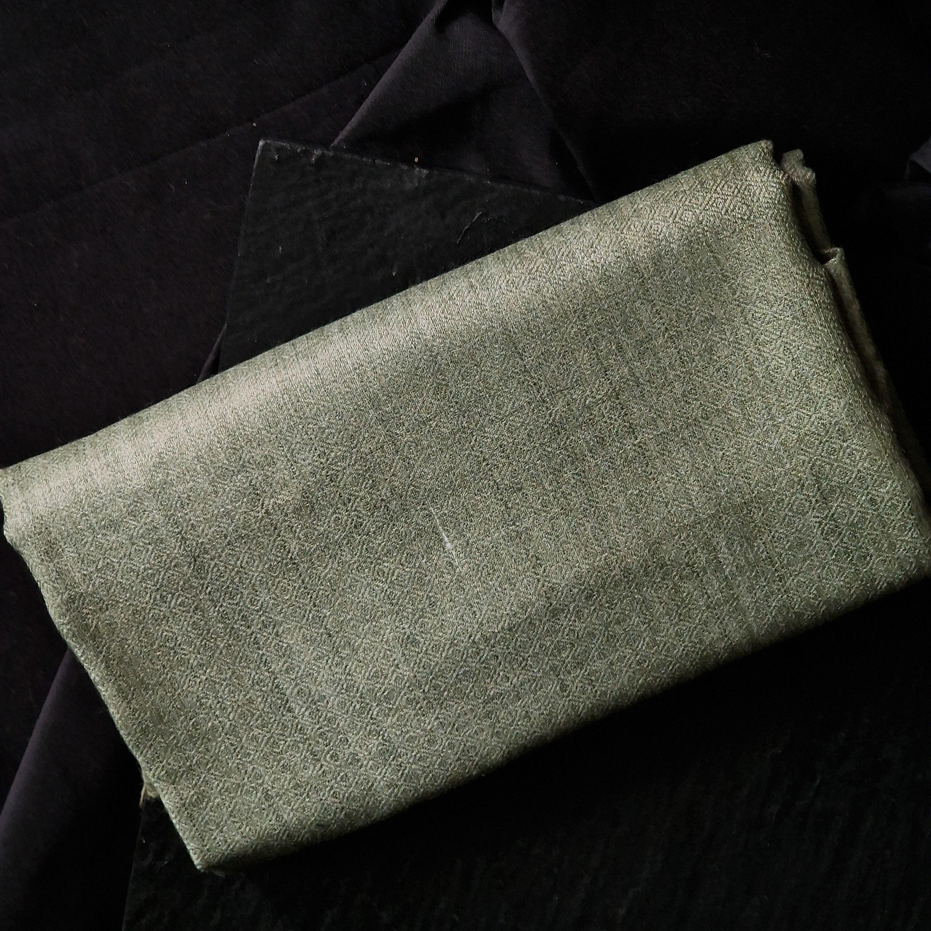 The Luxury Soft Green Kashmir Pashmina Stoles- Sage Grey – Baga Ethnik ...